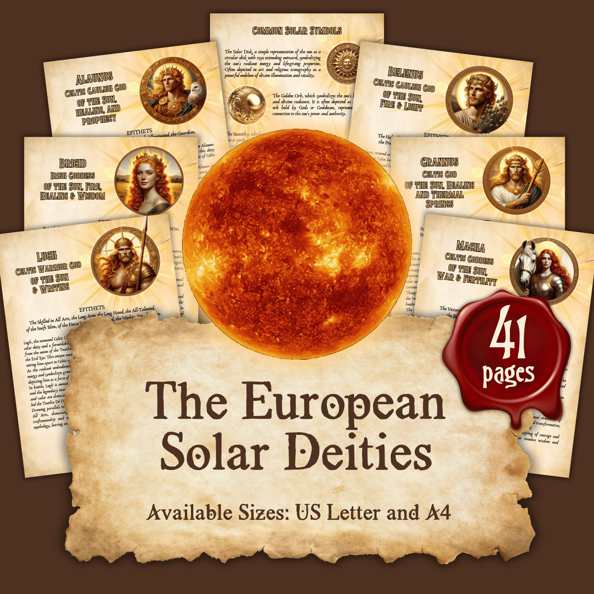 European Solar Deities - Payhip
