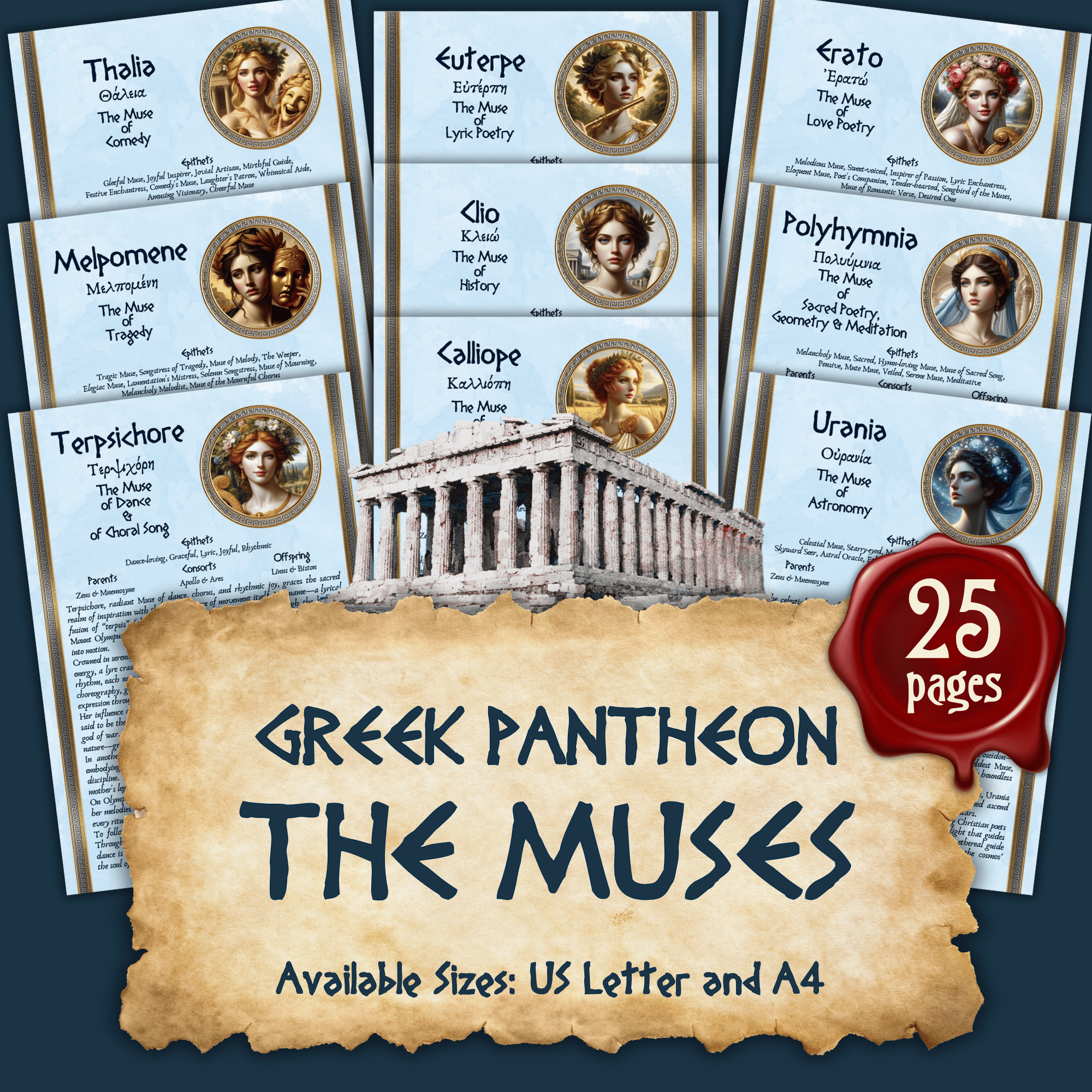 The Greek Muses - Payhip