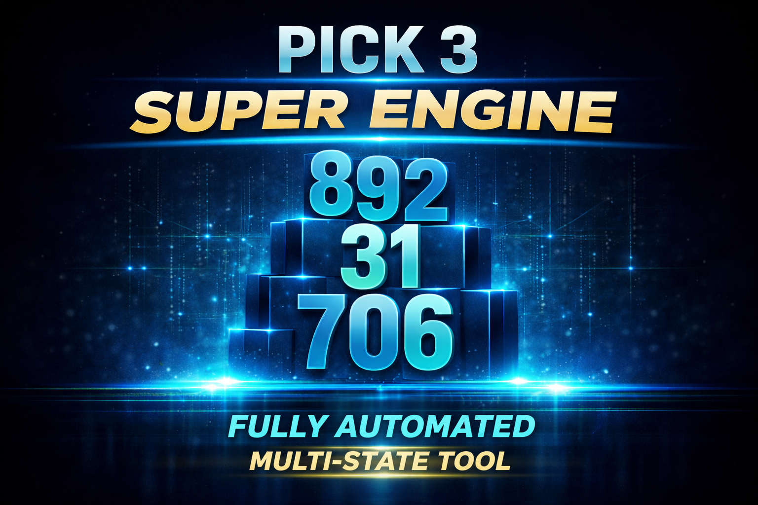 Cash-Pick 3 Super Engine (Each State/Multi-State) - Payhip