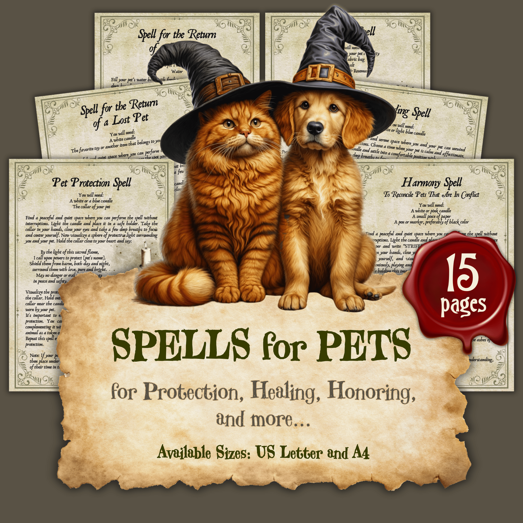 Spells for Pets - Payhip
