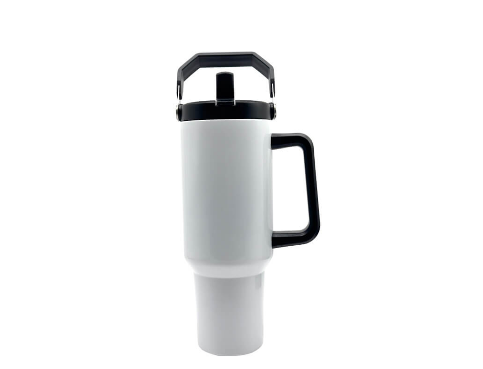 40oz White Stainless Steel Big Jack Stanley Dupe - Payhip