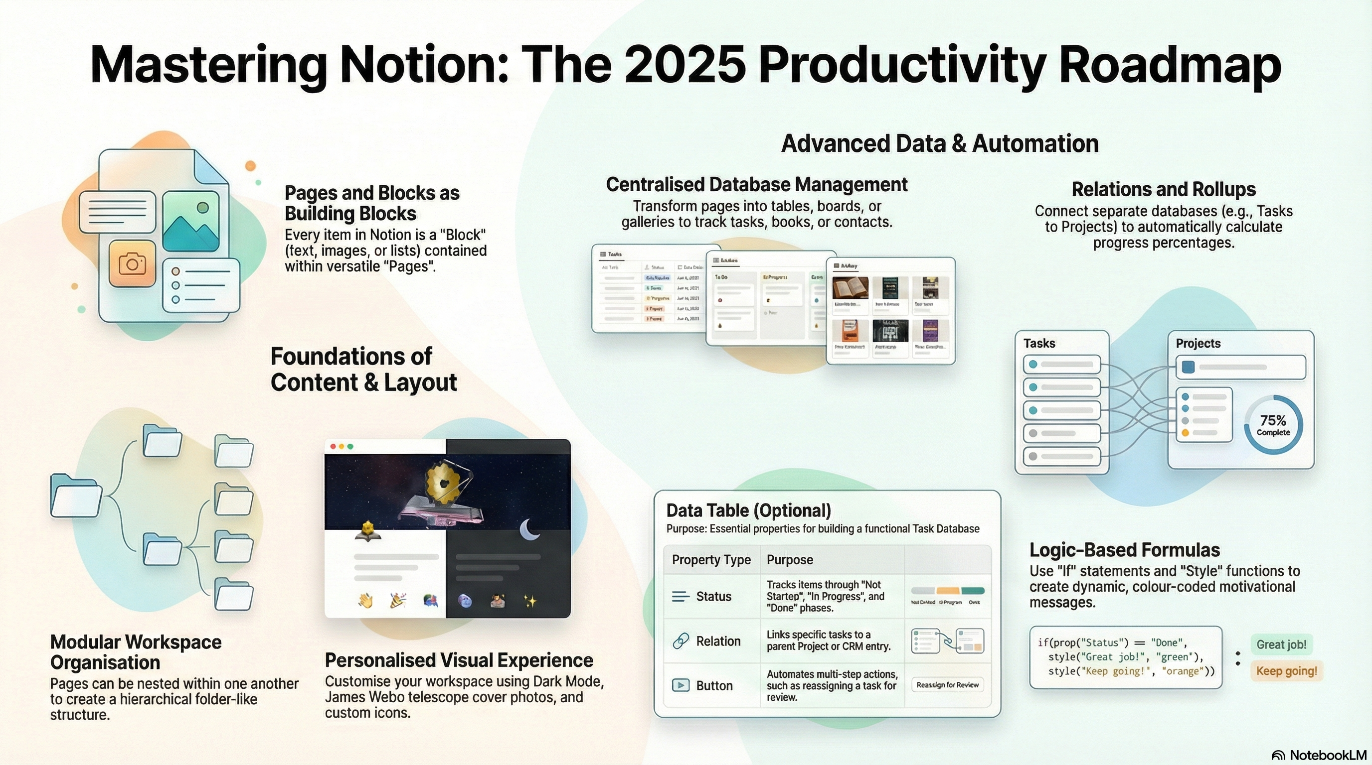 Mastering Notion 2025: The Ultimate Productivity Roadmap (Databases ...