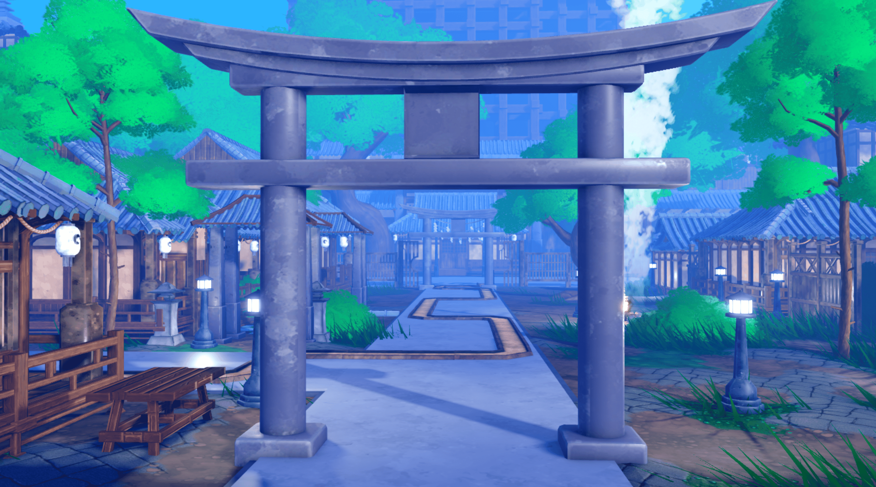 Roblox Stylized Ancient Japanese School Map