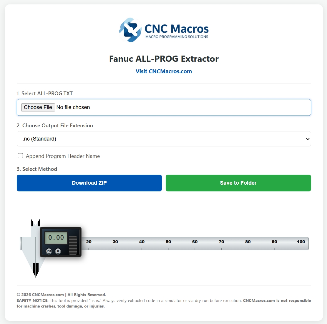 CNC All Program Extractor: Automated Program Separation