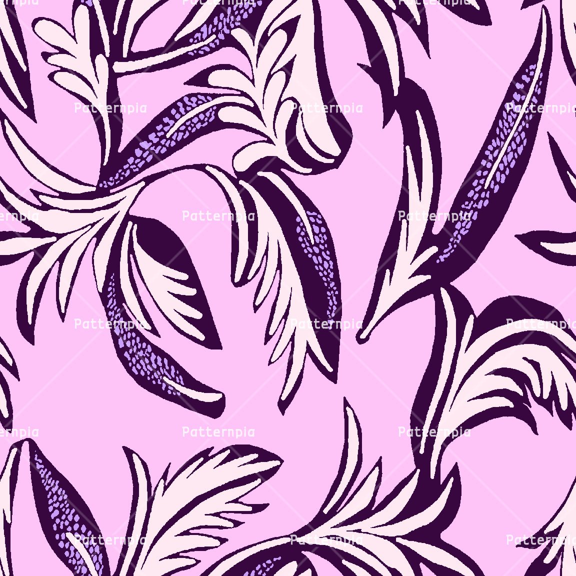 Patternpia Seamless Repeat Textile Pattern PSD JPG – Pink Tropical ...