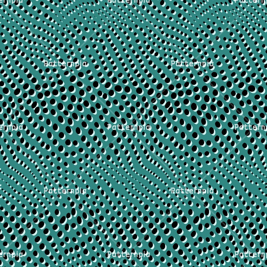 Patternpia Seamless Repeat Textile Pattern PSD JPG – Teal Dot Illusion ...