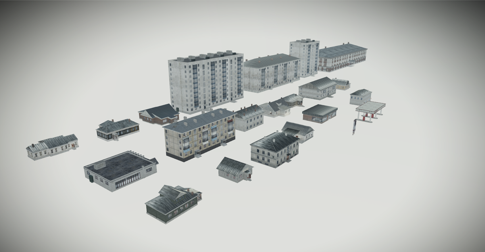 Post Soviet Eastern European Buildings Pack - Payhip