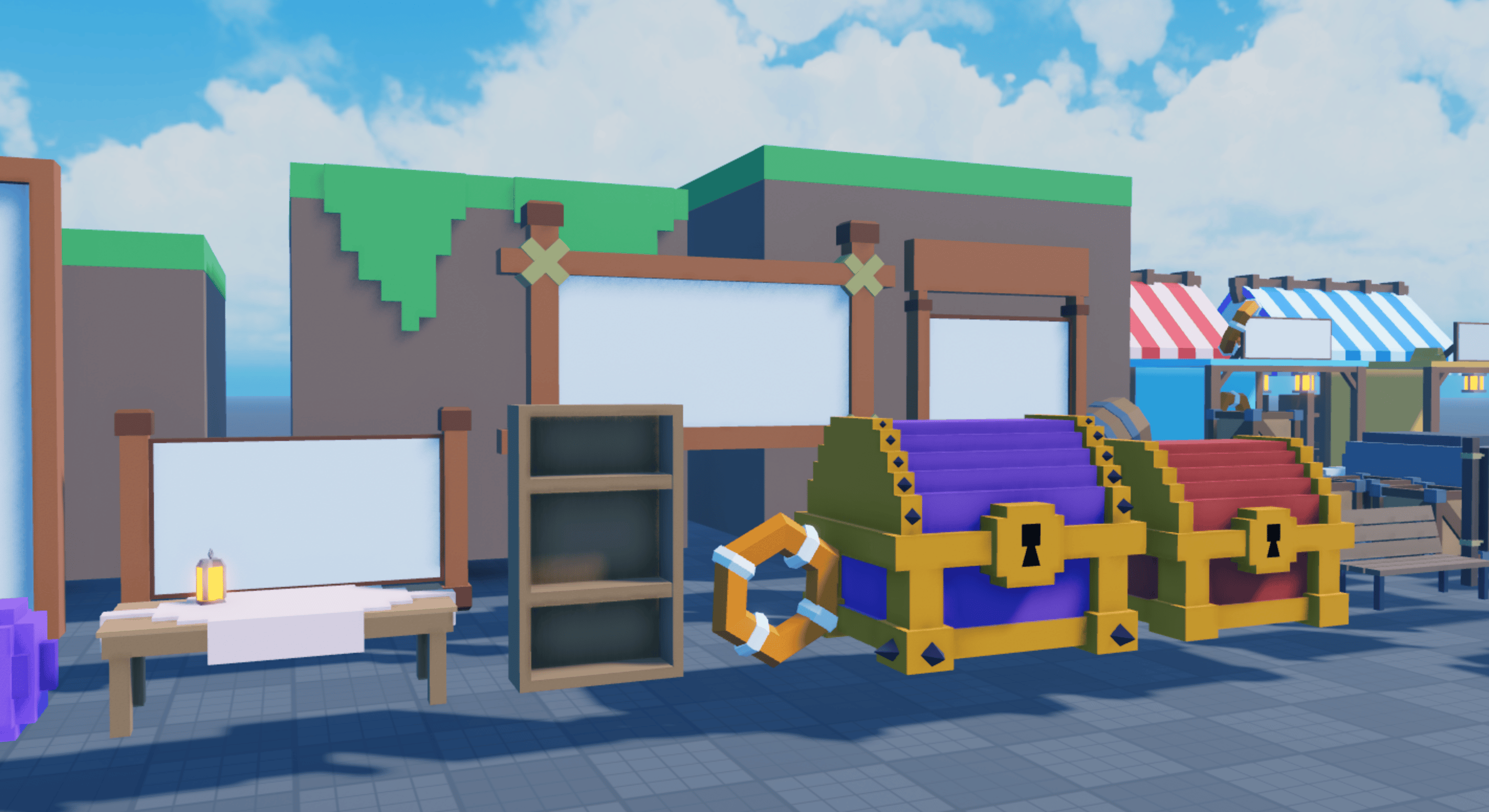 Roblox Low Poly Stud Asset Pack