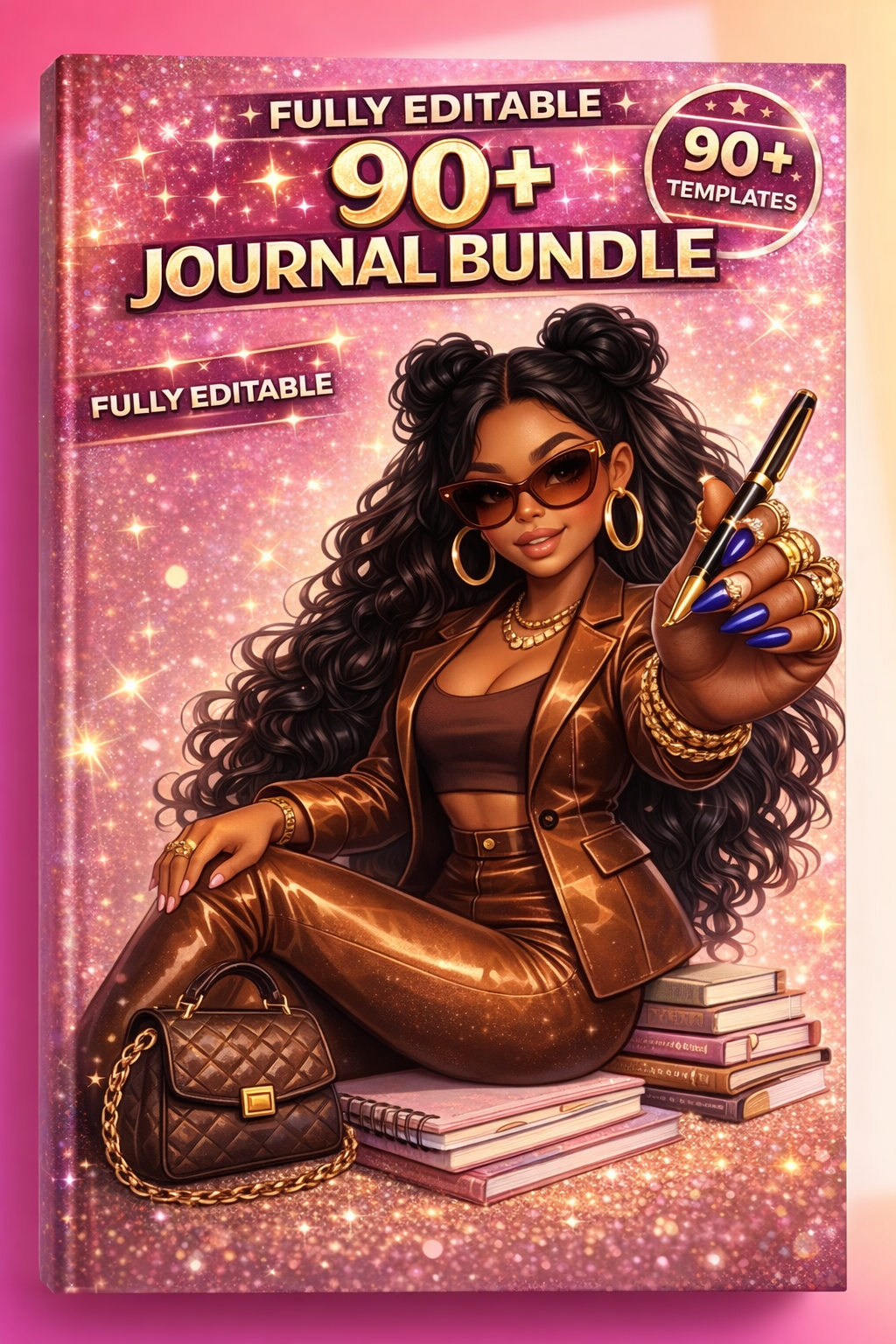 💖 90 Journal Bundle – Fully Editable PLR Templates - Payhip