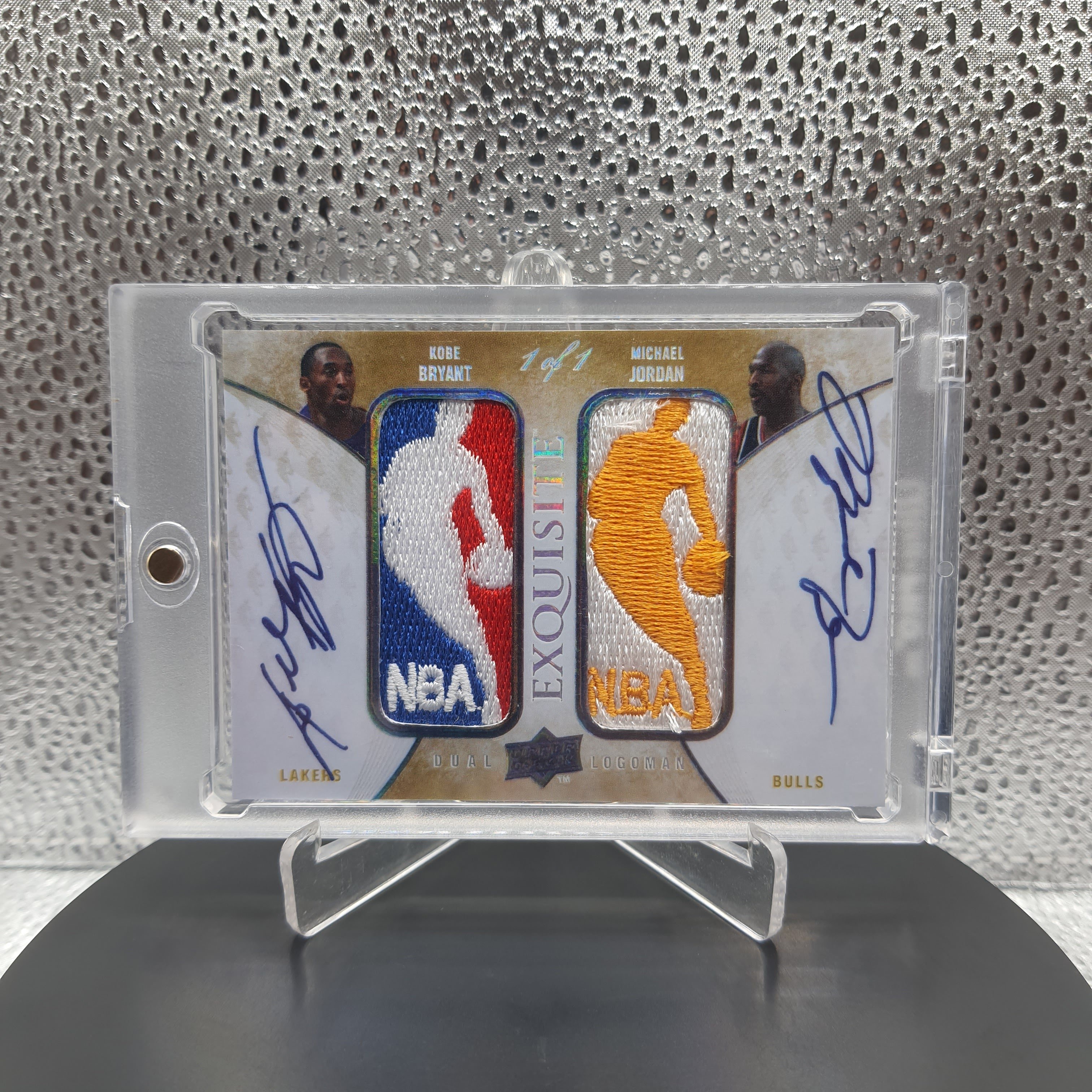 Custom NBA Card! 2007 UD Exquisite Collection Dual Logoman Auto #DLKM ...
