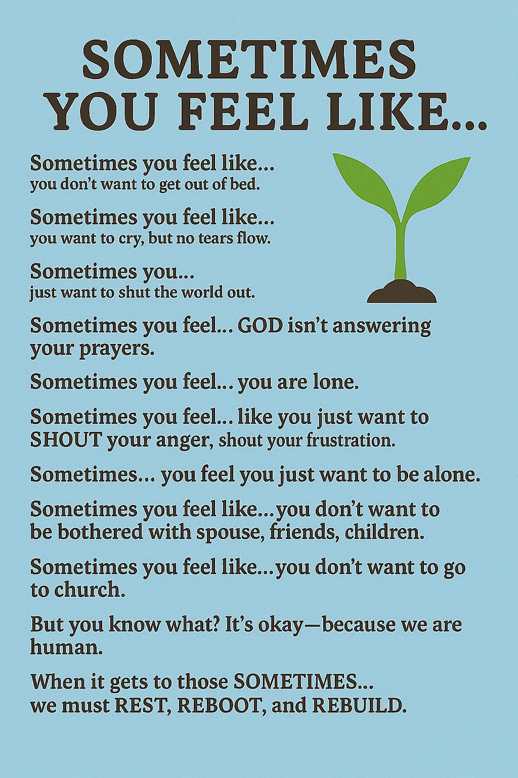 Sometimes You Feel Like That — Gentle Emotional Healing Reflection ...