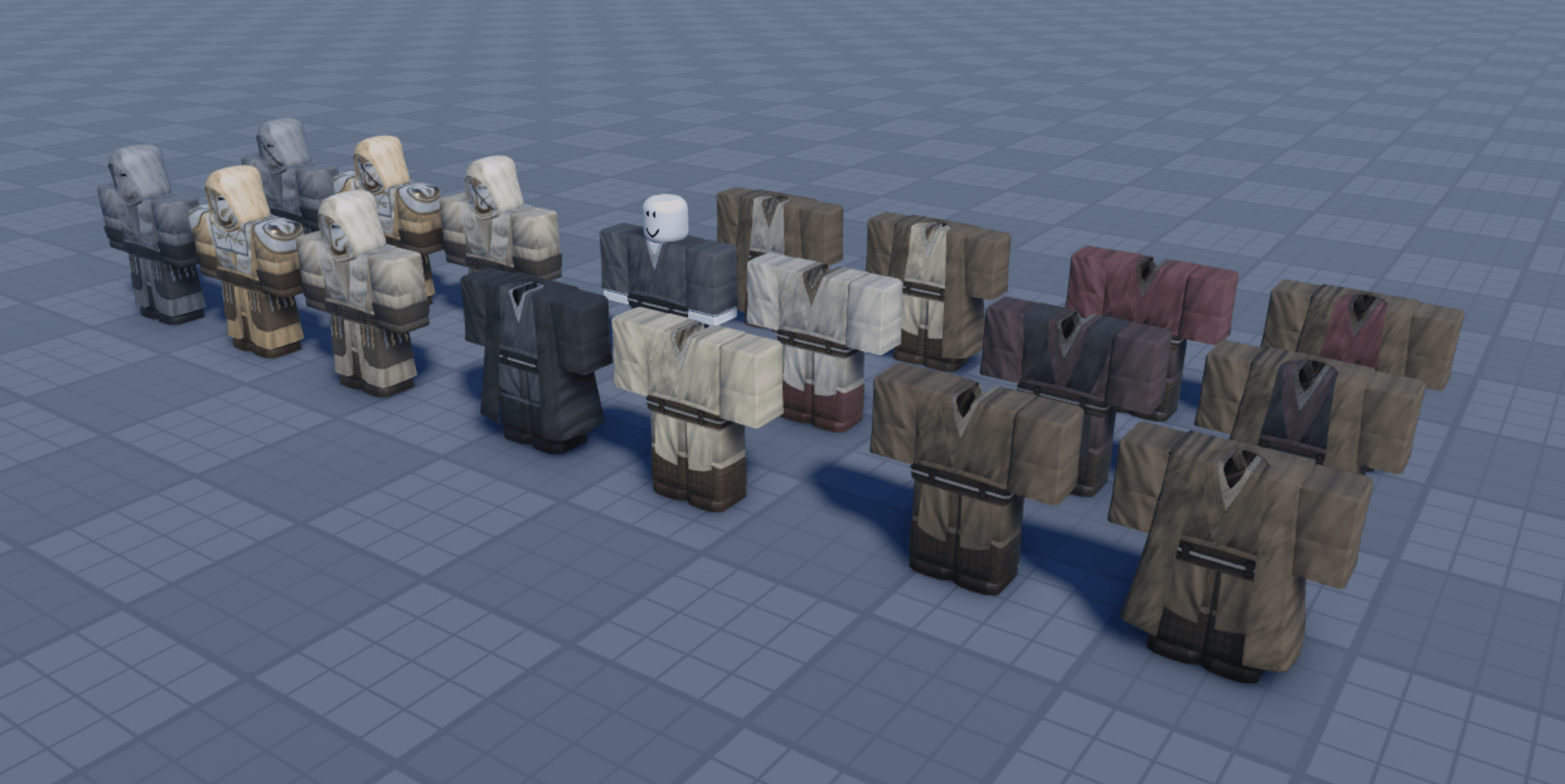 Roblox Robed Warrior Morphs Pack