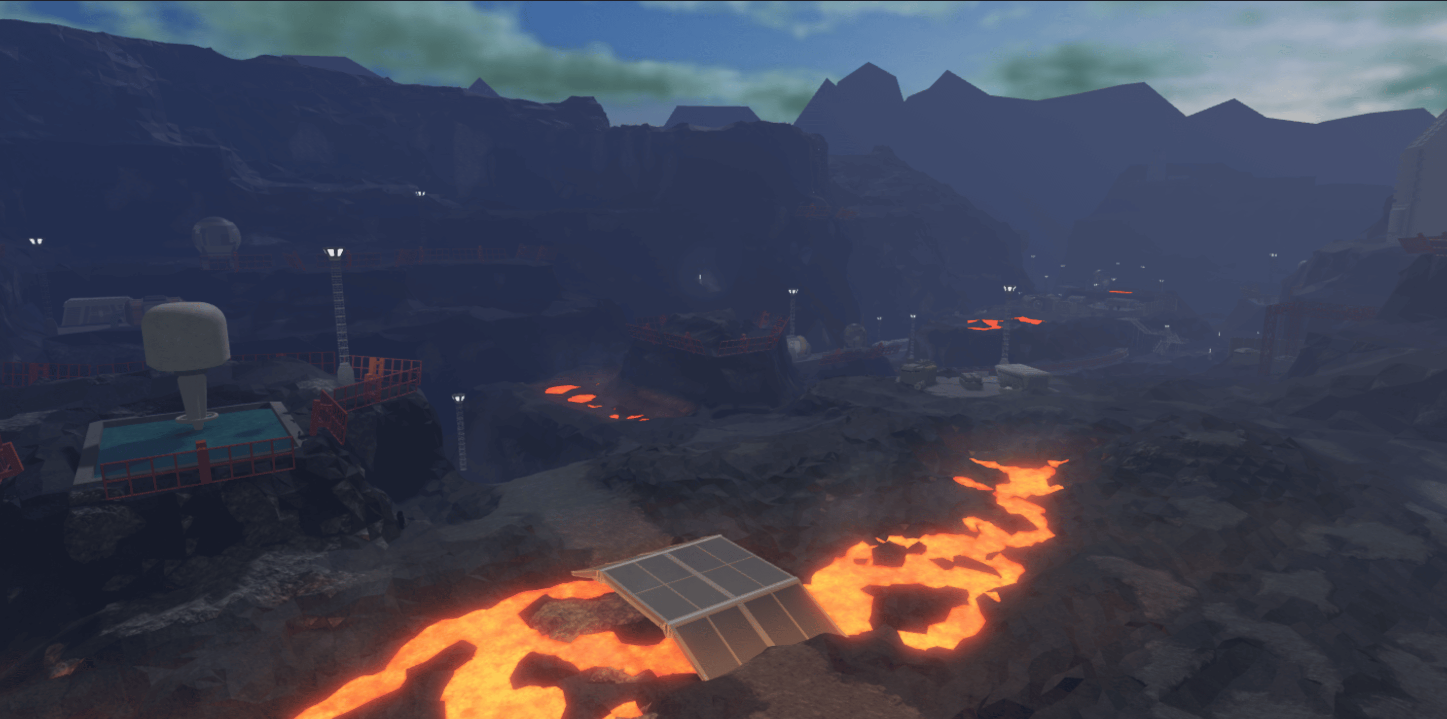 Roblox Sullust Volcanic Battle Map