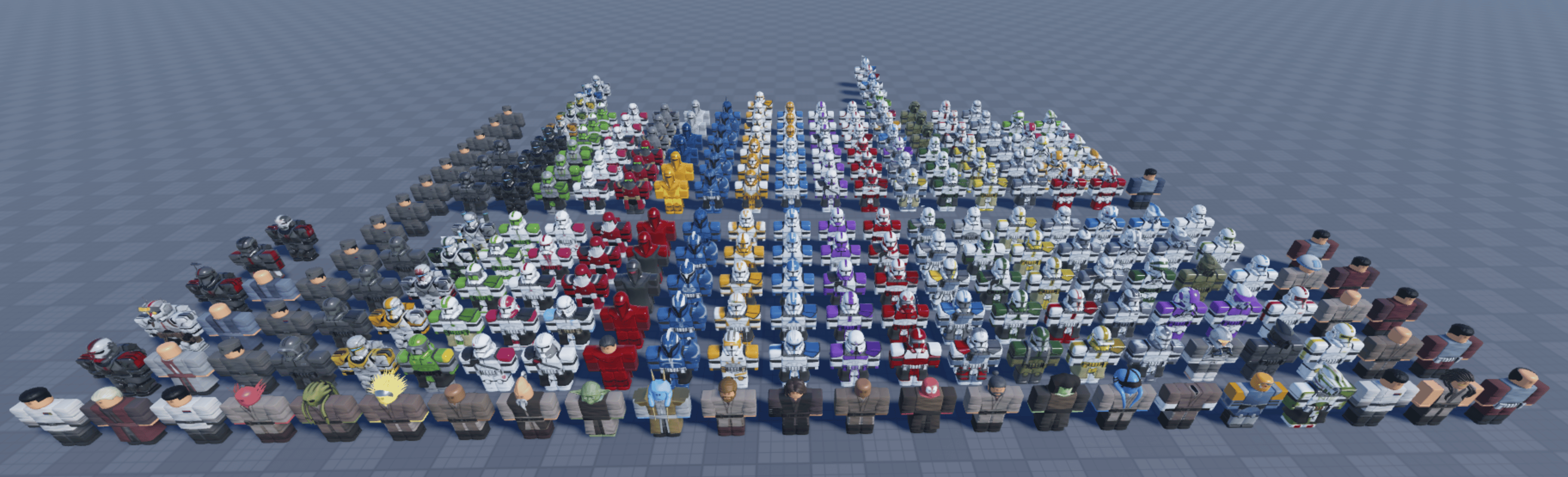 Roblox Star Wars Light Side Morph Bundle