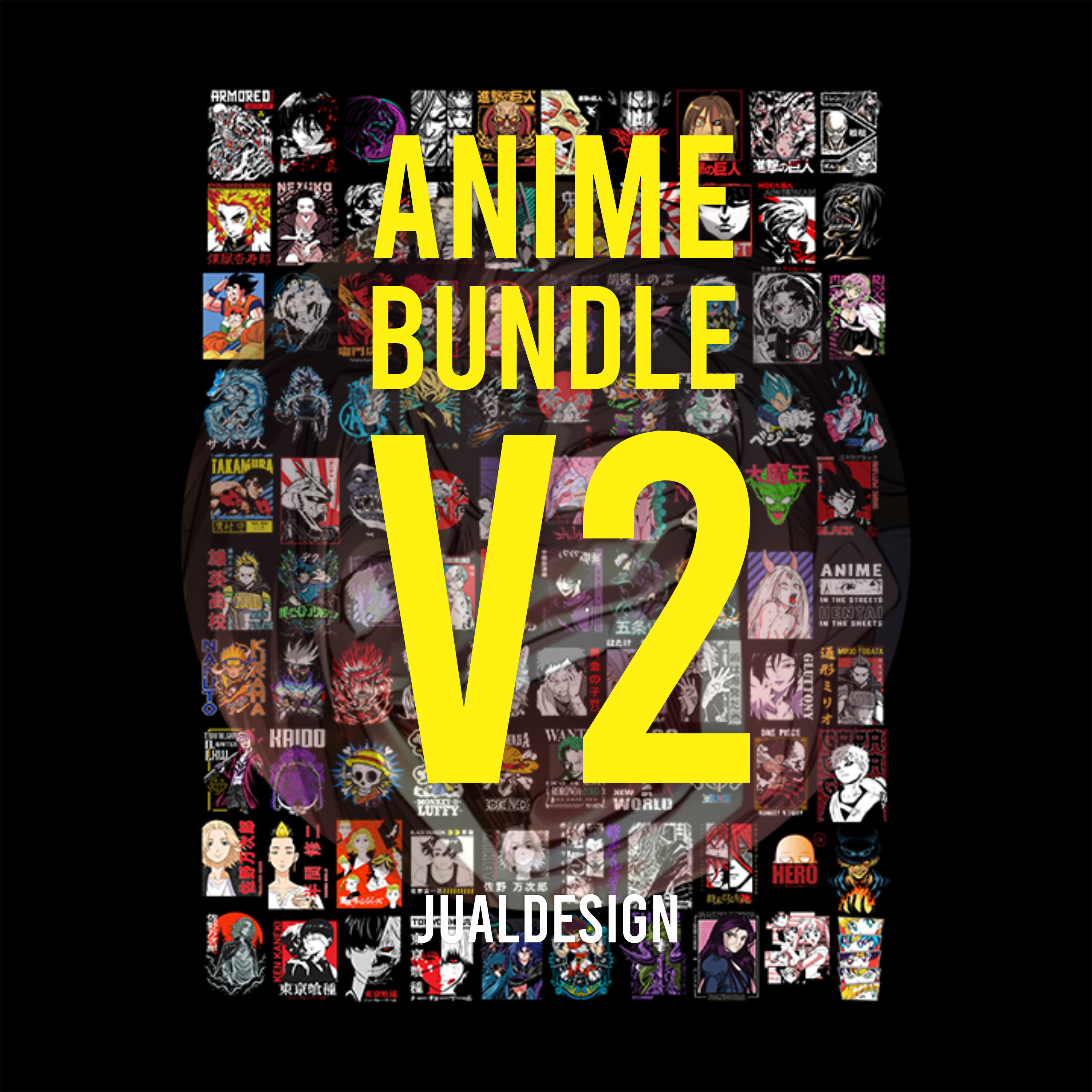 Design Vector Anime Bundle V2 - Payhip