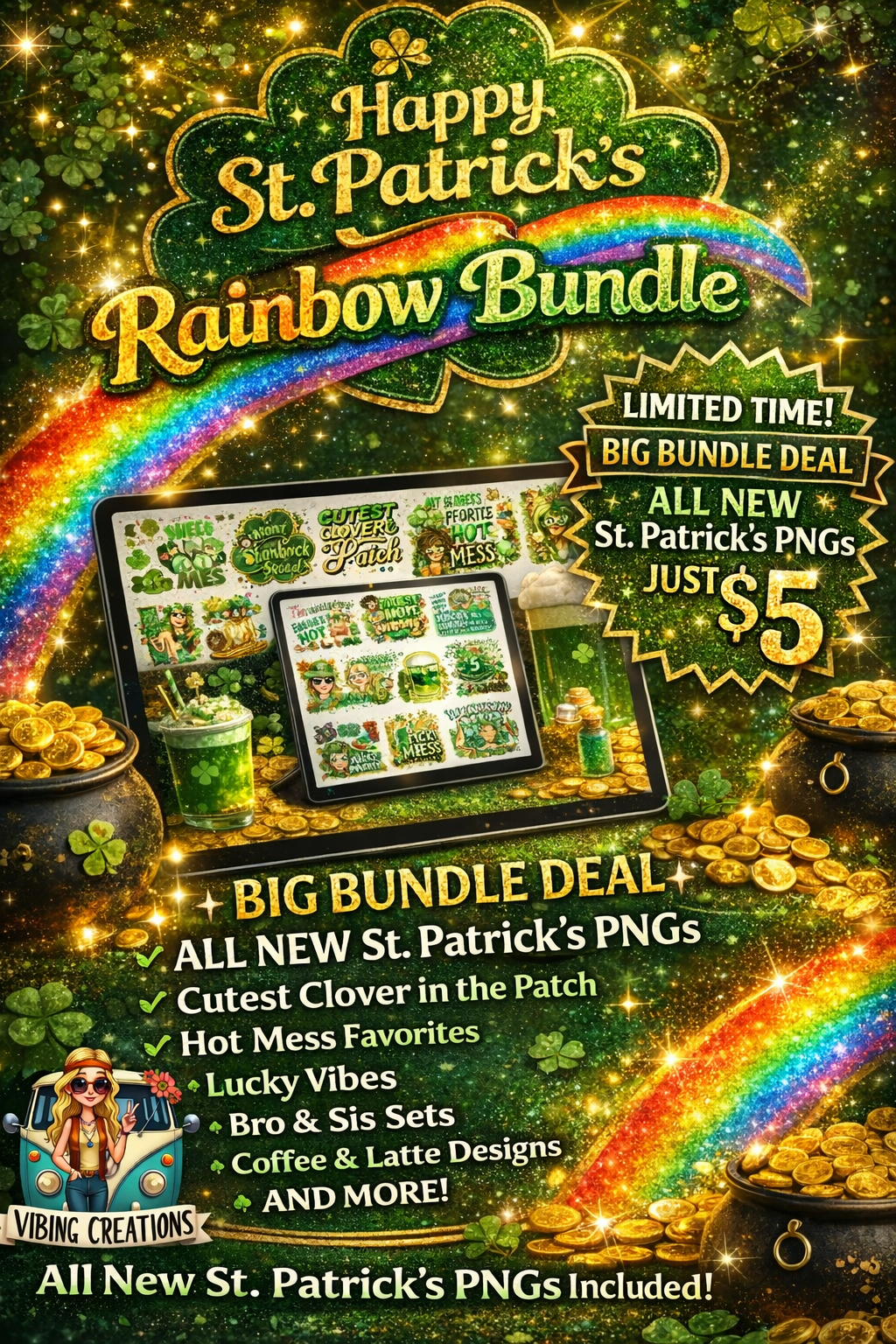 St. Patrick's Rainbow bundle - Payhip