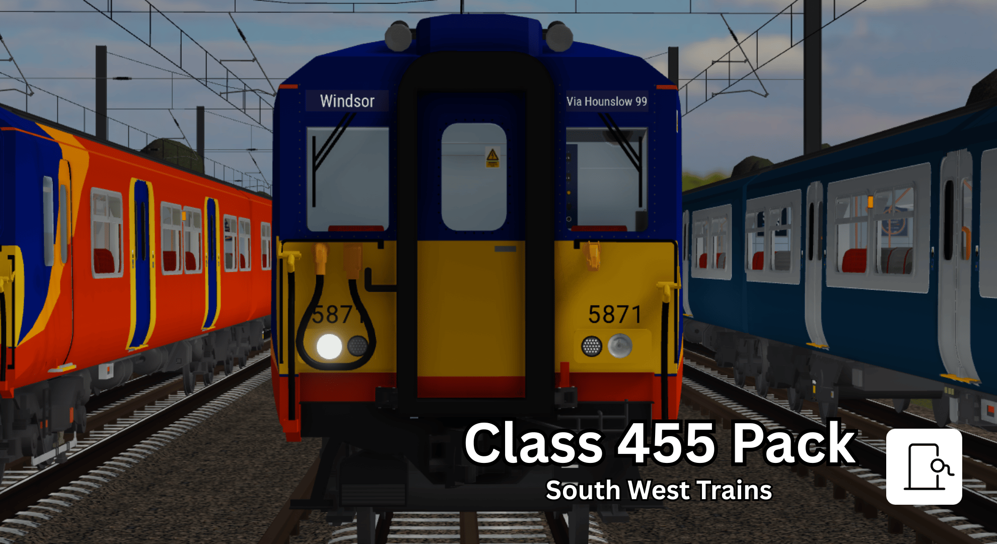 Class 455 South West Trains Pack - Payhip