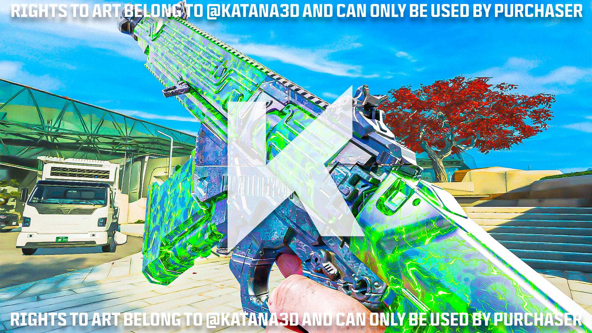 COD/BO7 Thumbnail - Weaponized 115 EGRT (3 Versions) - Payhip