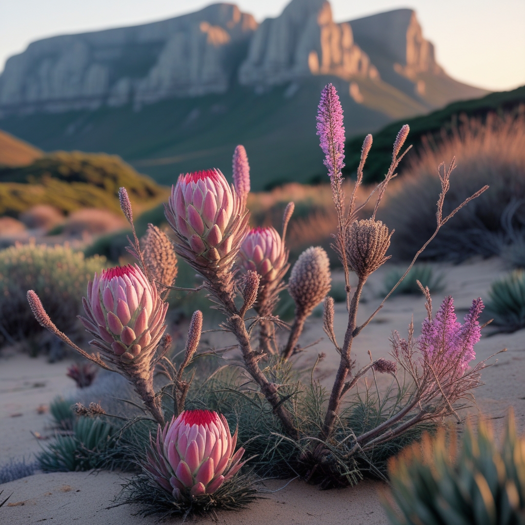 A stunning close-up scene of rare fynbos plants - Payhip