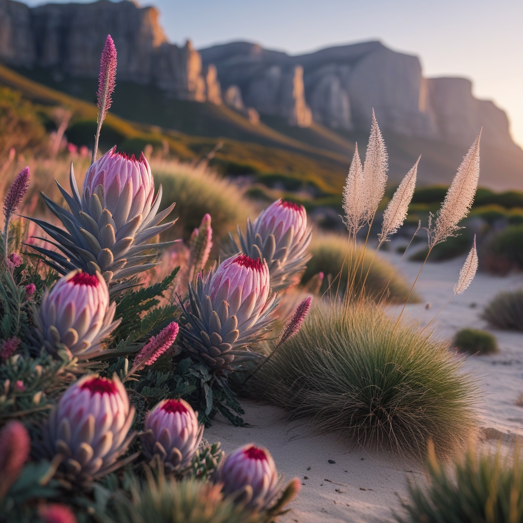 A stunning close-up scene of rare fynbos plants - Payhip