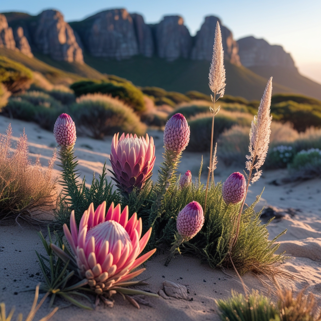 A stunning close-up scene of rare fynbos plants - Payhip