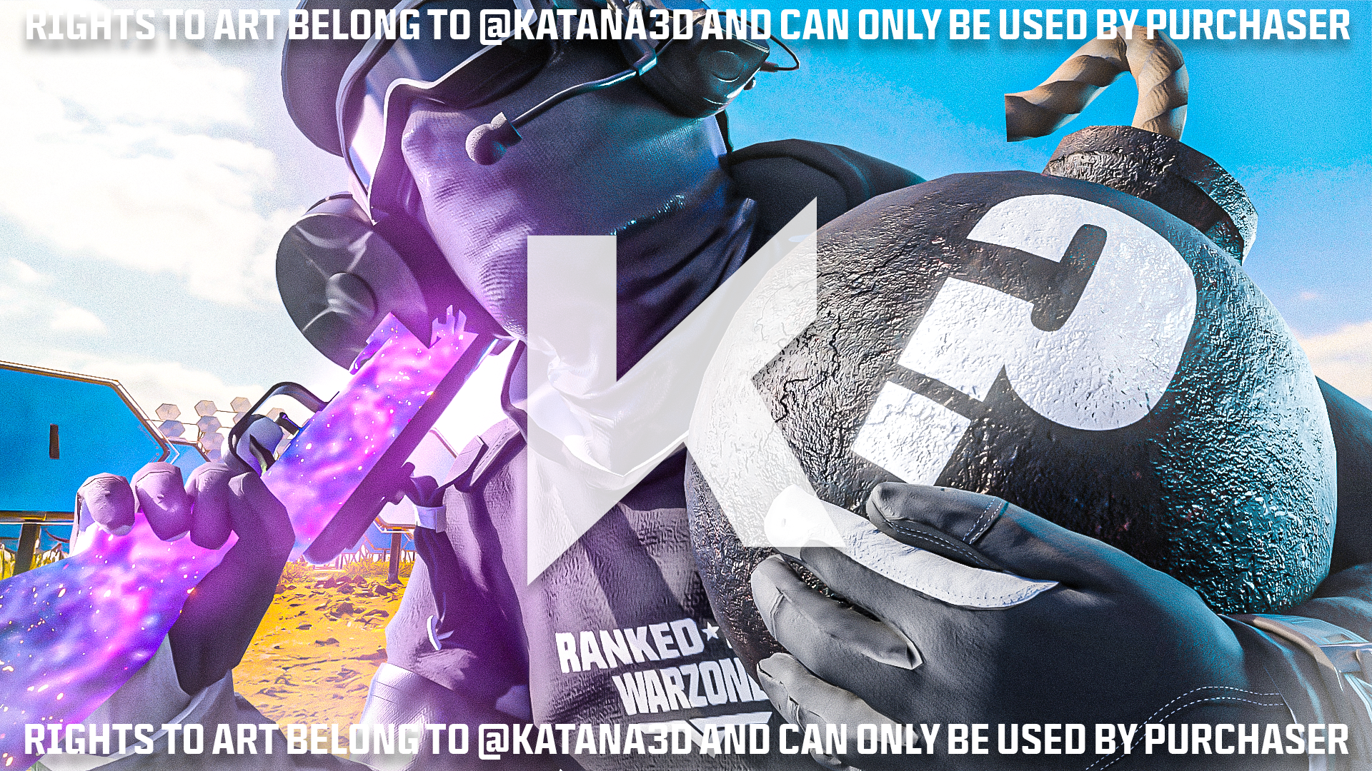 COD/Warzone/BO7 Thumbnail - Ranked PR (5 Versions) - Payhip