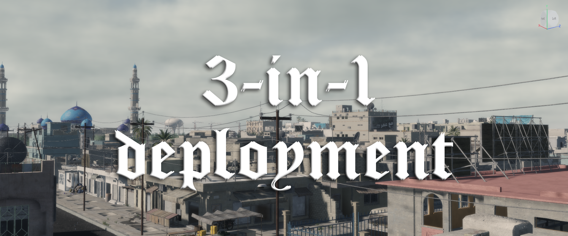 Roblox 3-in-1 Middle East Deployment Military Map Pack