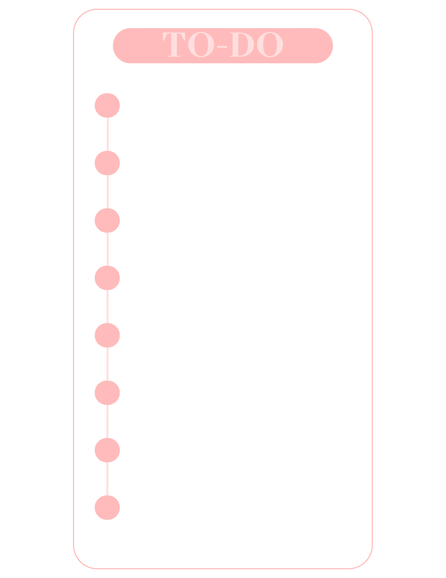 Simple & Cute, A4, Pink, To-Do List | Printable PDF | Instant & Digital ...
