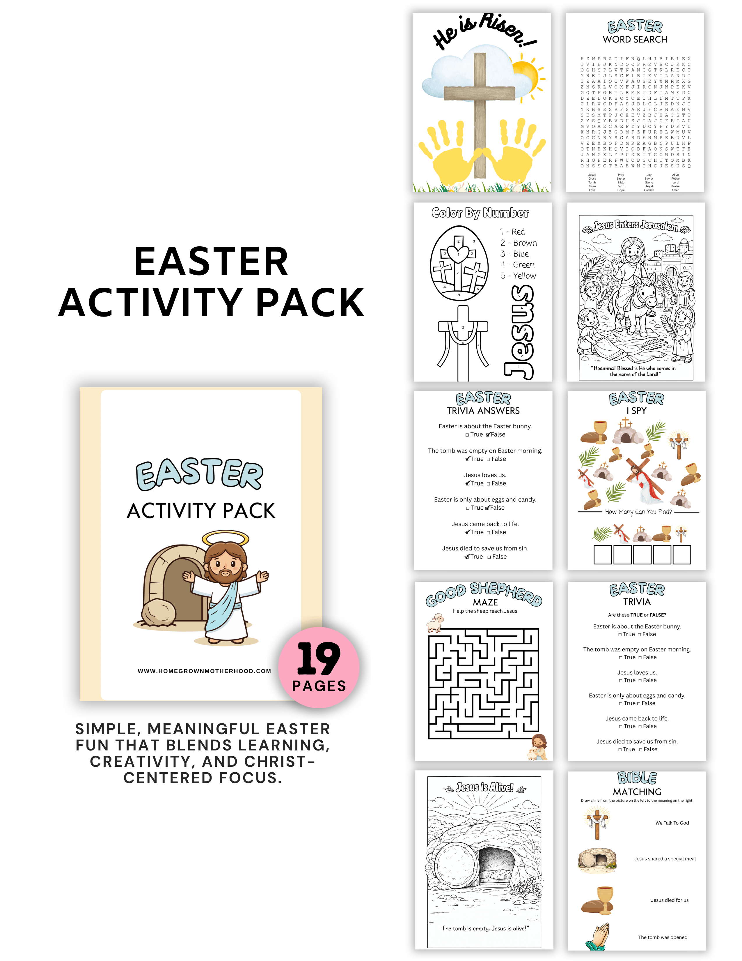 Easter Activity Pack