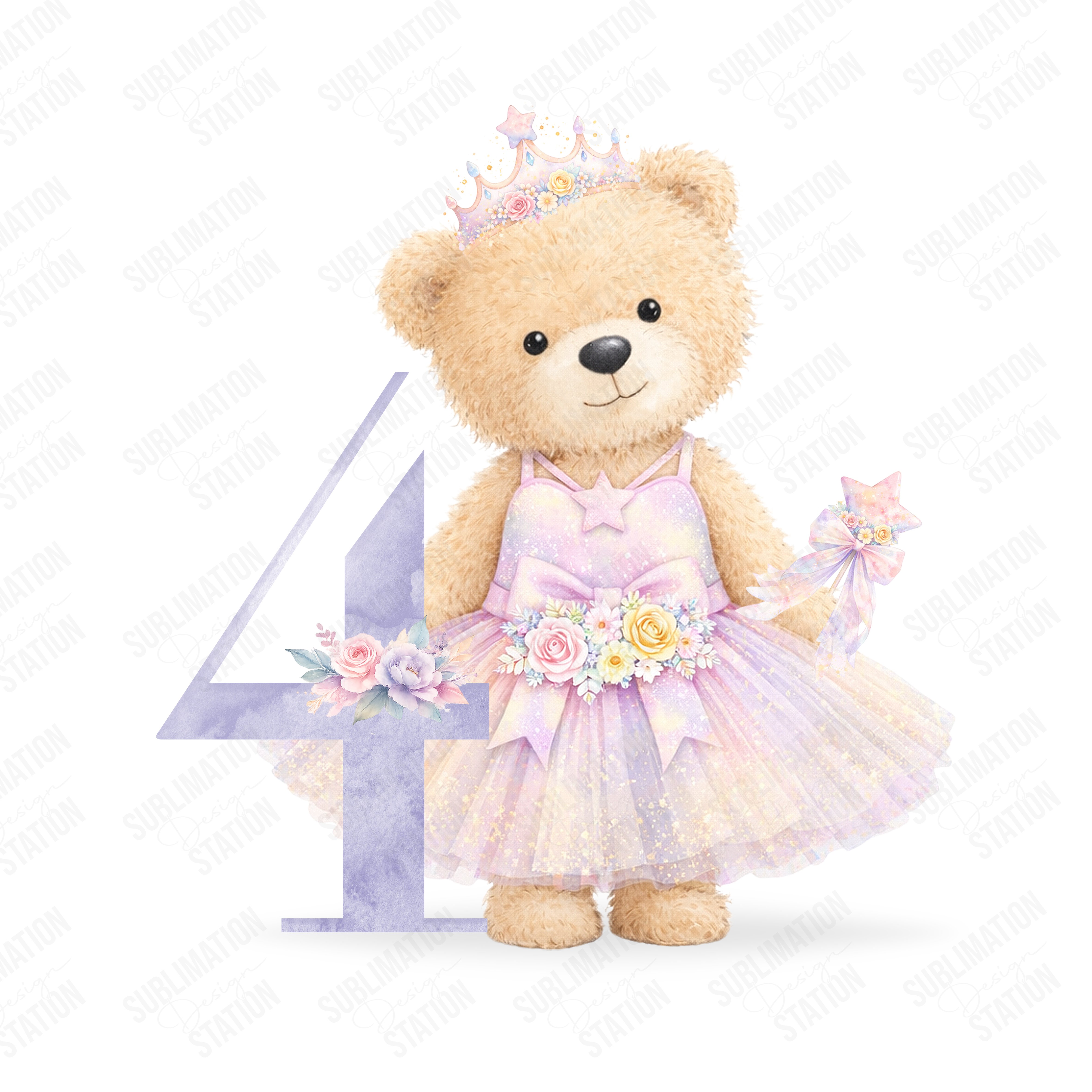 BEAR FAIRY NUMBER SET (Ref: 2442)