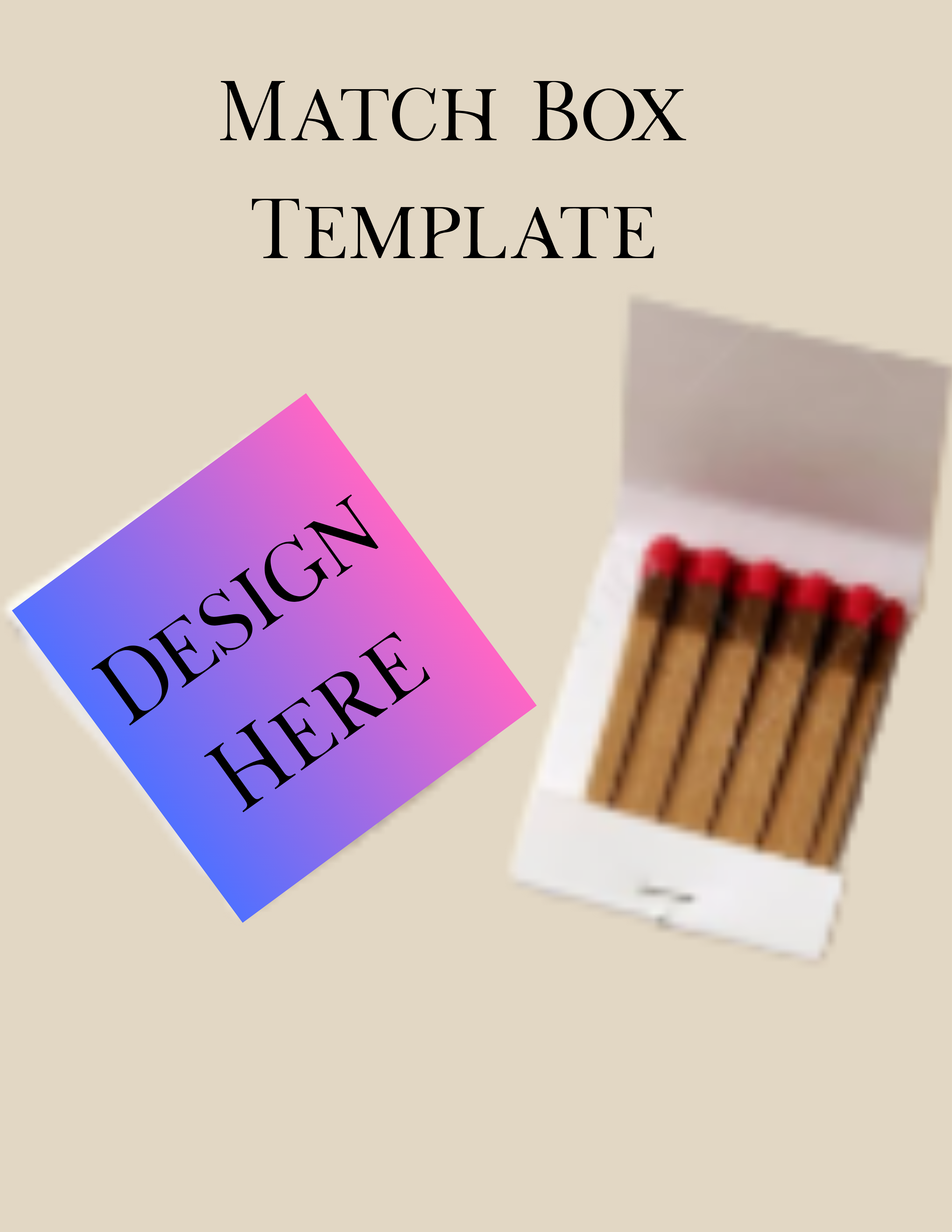 Matchbox Template – Editable in Canva - Payhip
