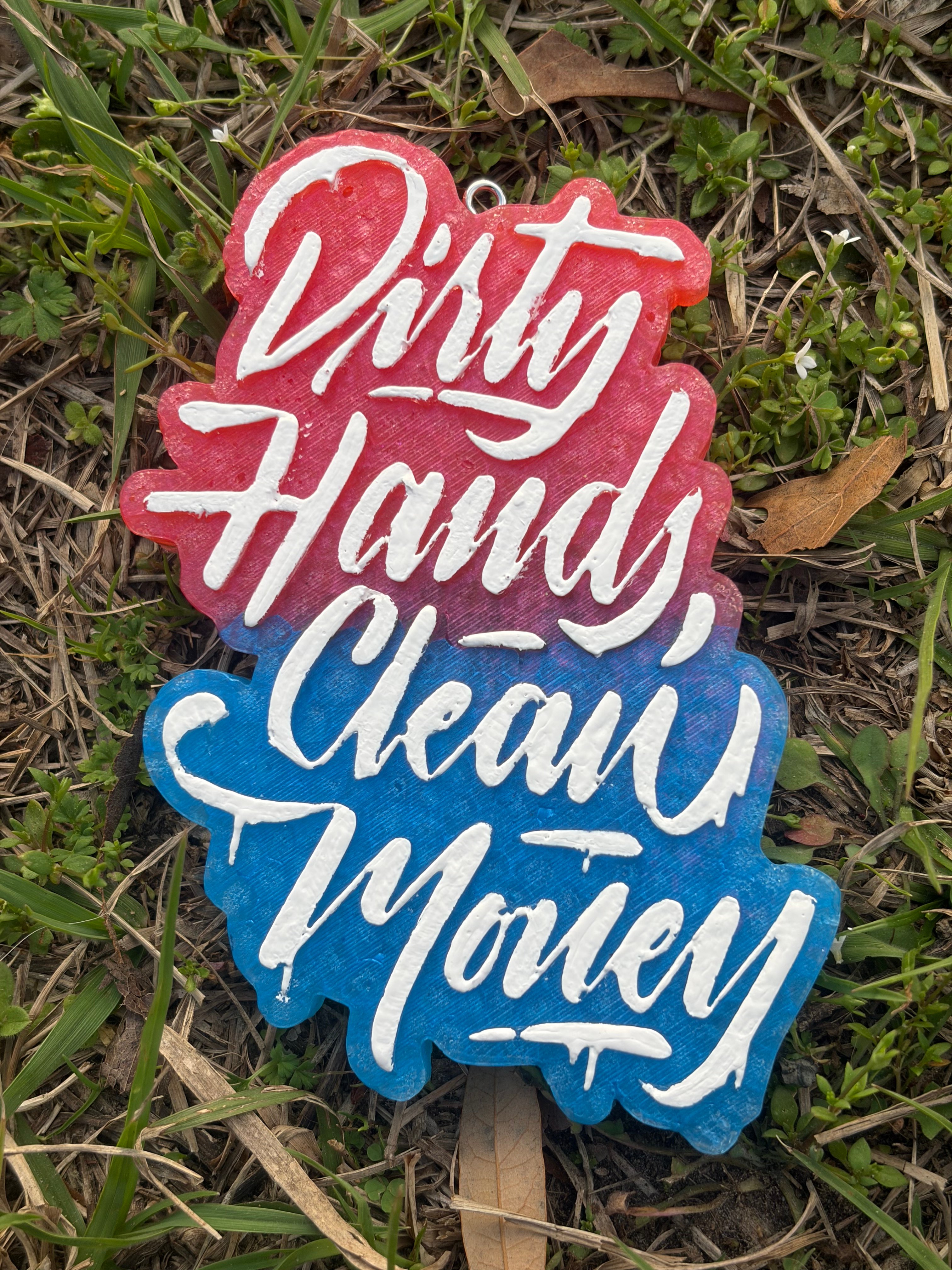 Dirty Hands Clean Money Wallpaper