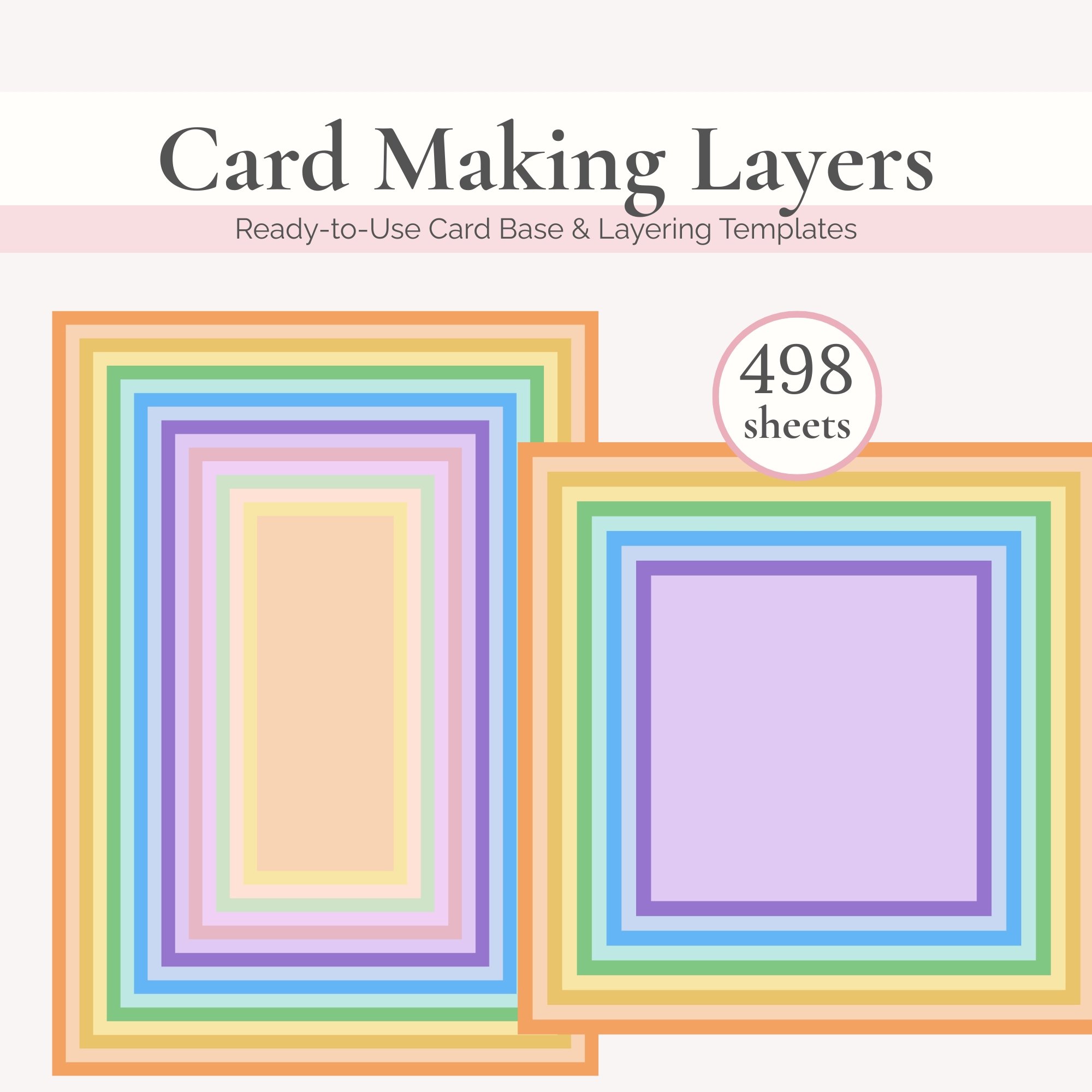 Printable Card Making Layers - Payhip