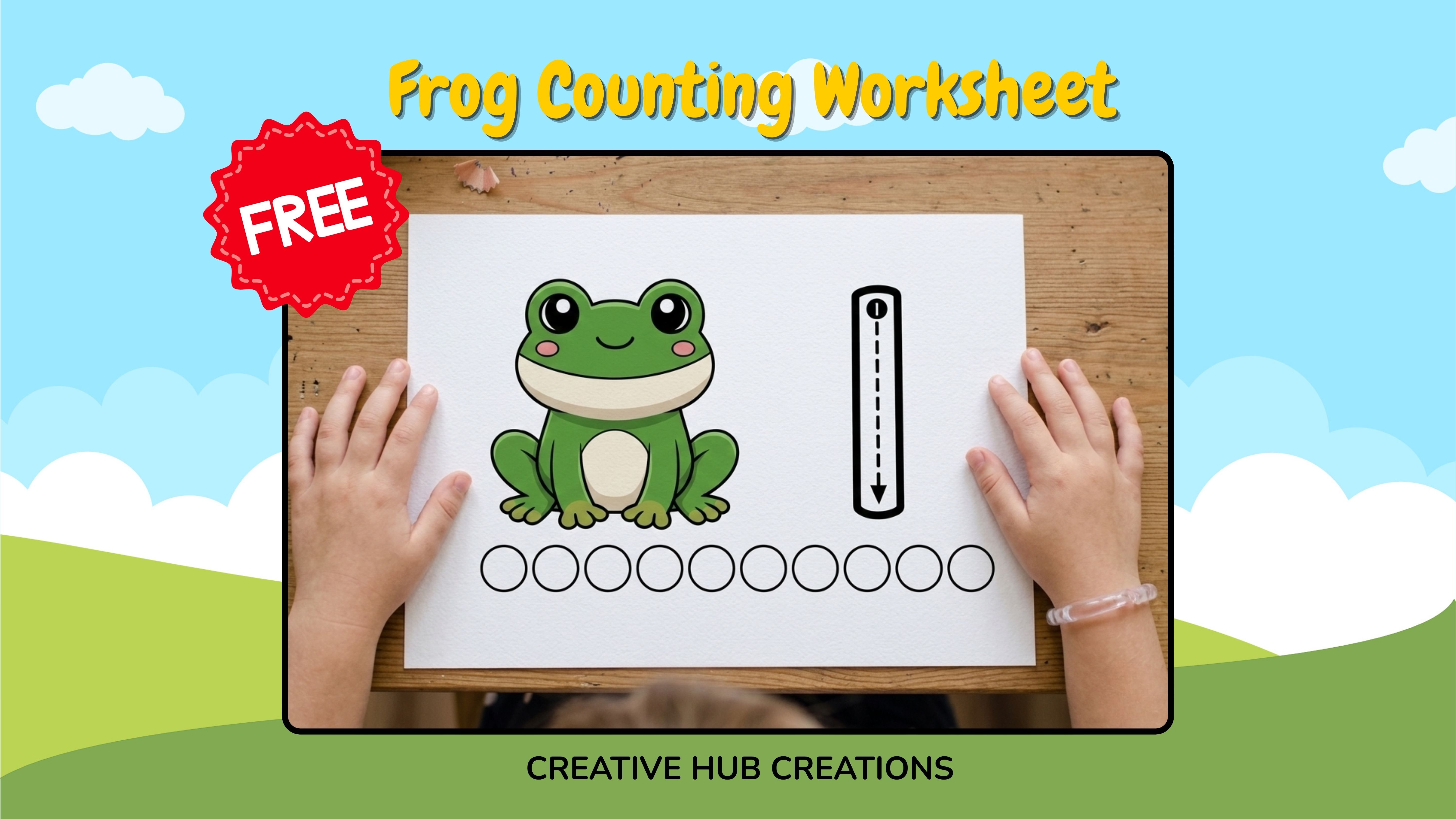 [FREE] Frog Counting Worksheet - Payhip