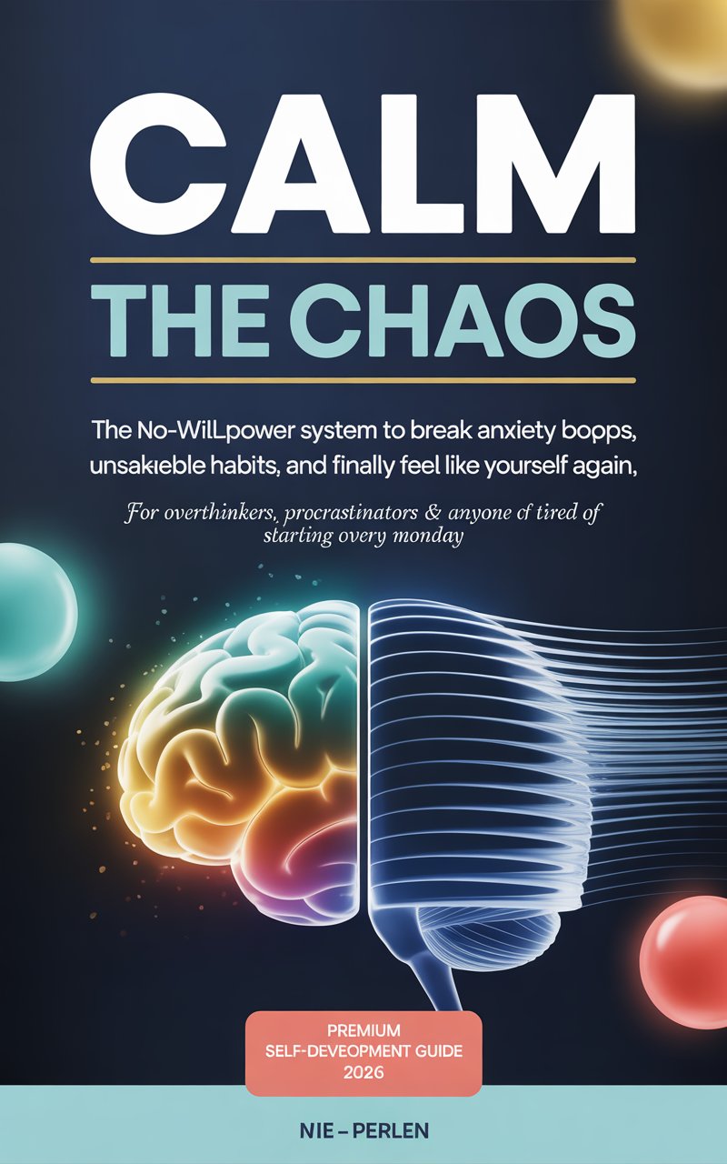 Calm the Chaos: The No-Willpower System to Break Anxiety Loops, Build ...