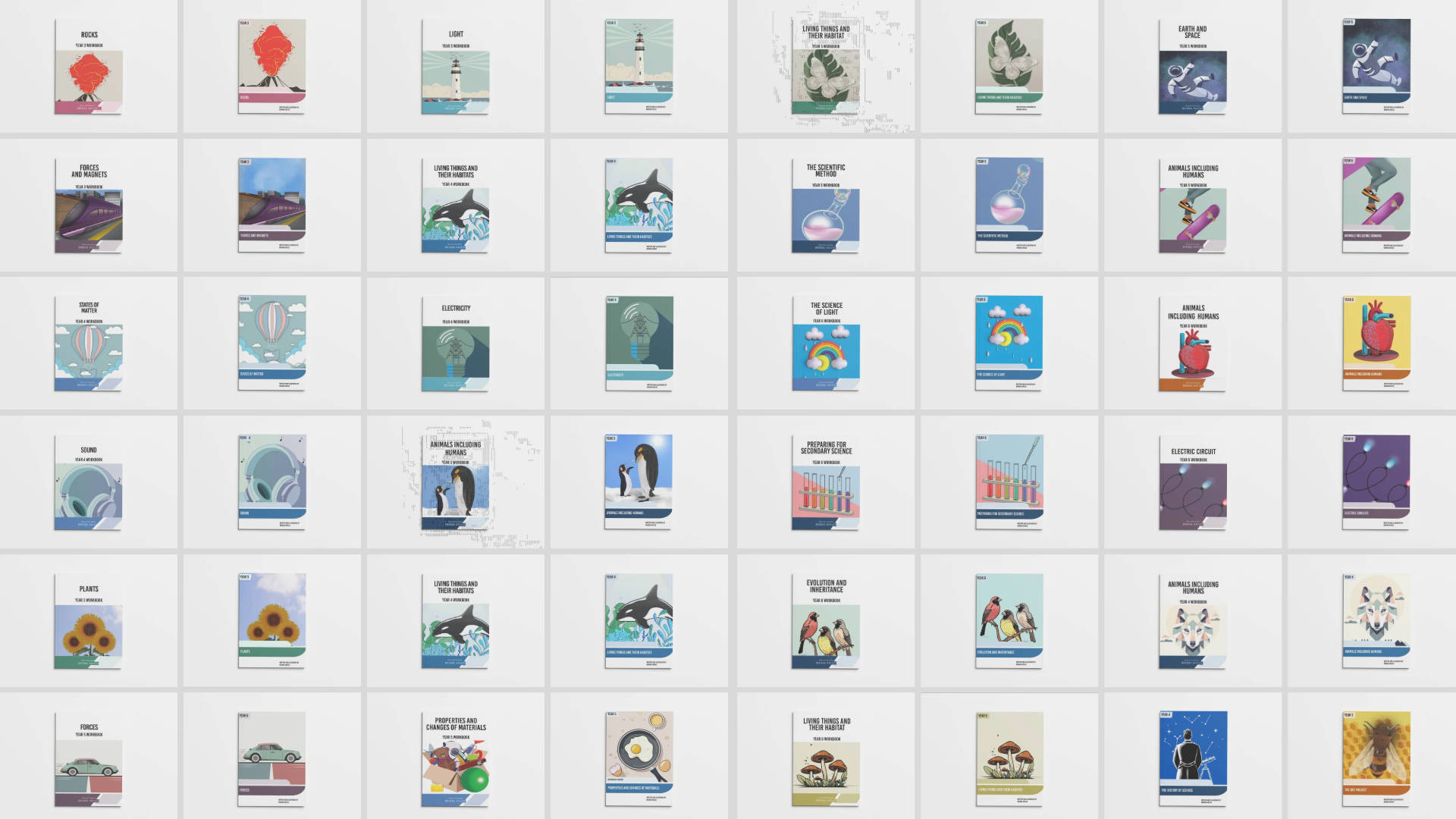 Complete KS2 Science Collection — All Booklets & Workbooks Years 3–6
