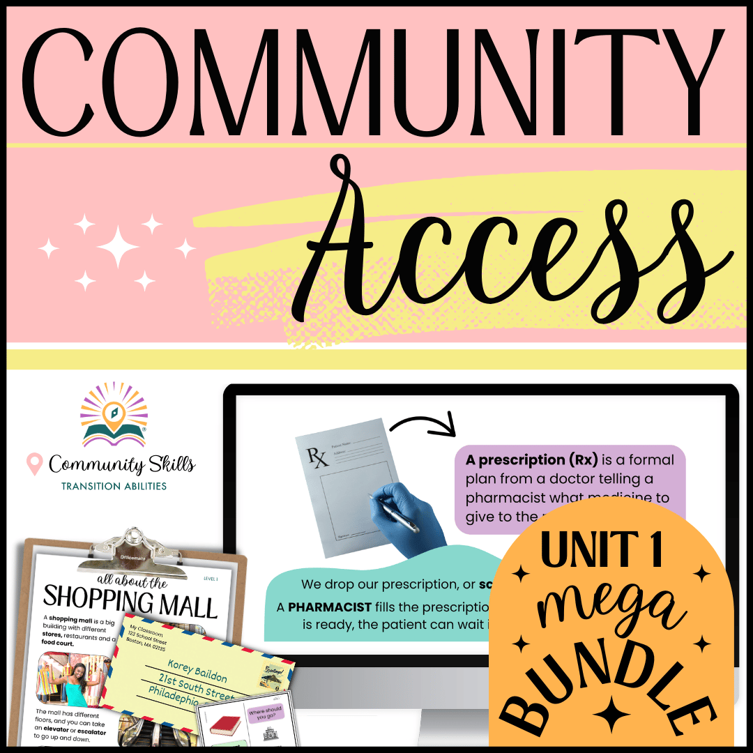 Community Access MEGA BUNDLE | SPED High School Life Skills