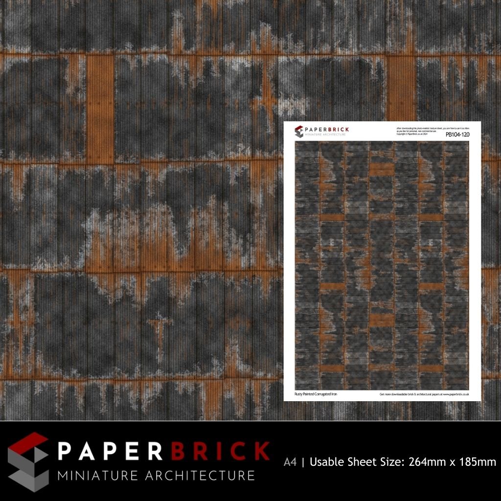 Paper Brick | Printable Brick Papers & Textures For Model Buildings