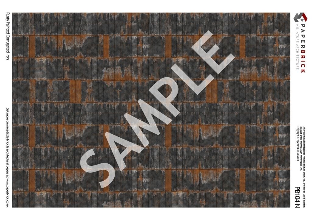 Paper Brick | Printable Brick Papers & Textures For Model Buildings