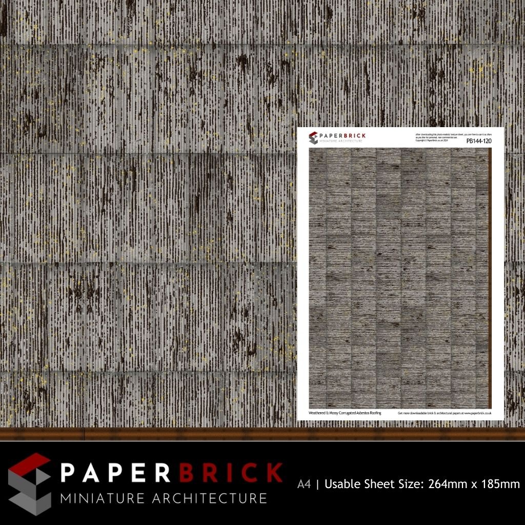 Paper Brick | Printable Brick Papers & Textures For Model Buildings