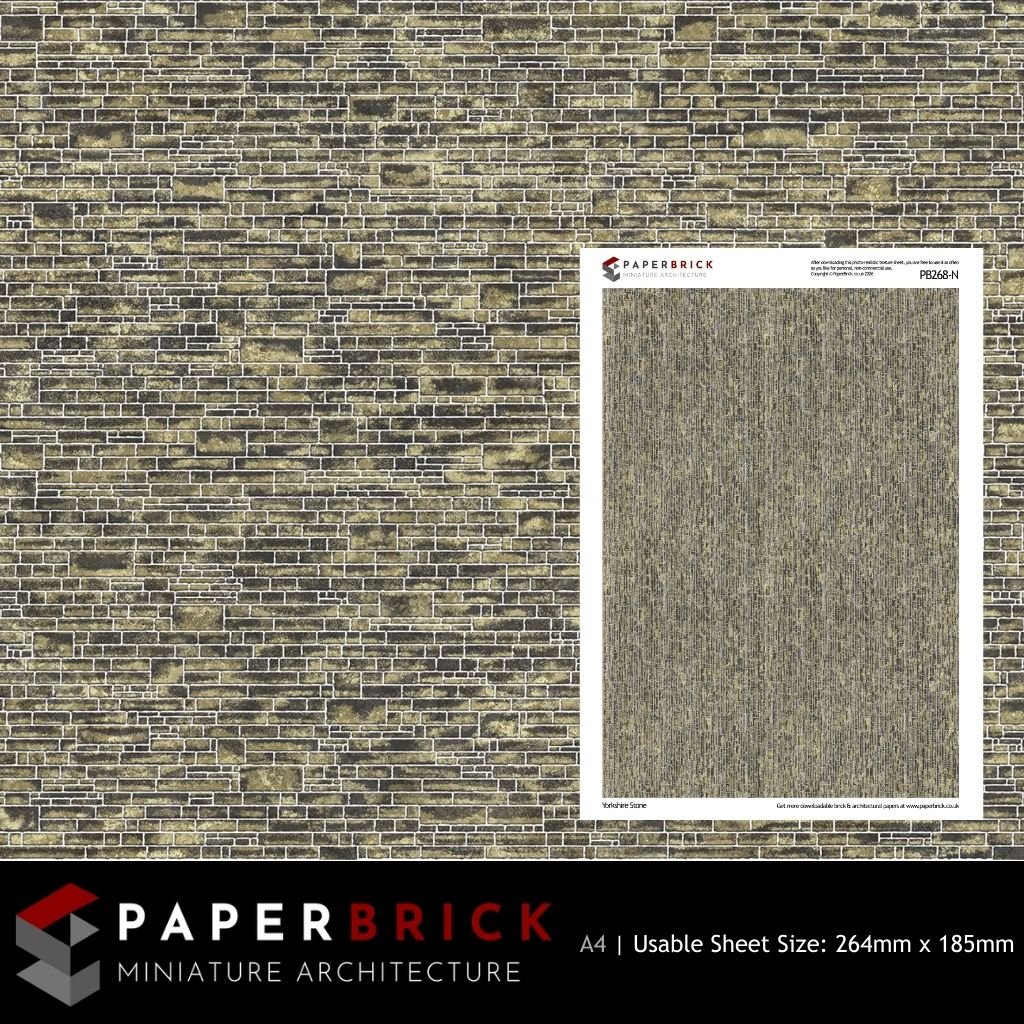 Paper Brick | Printable Brick Papers & Textures For Model Buildings