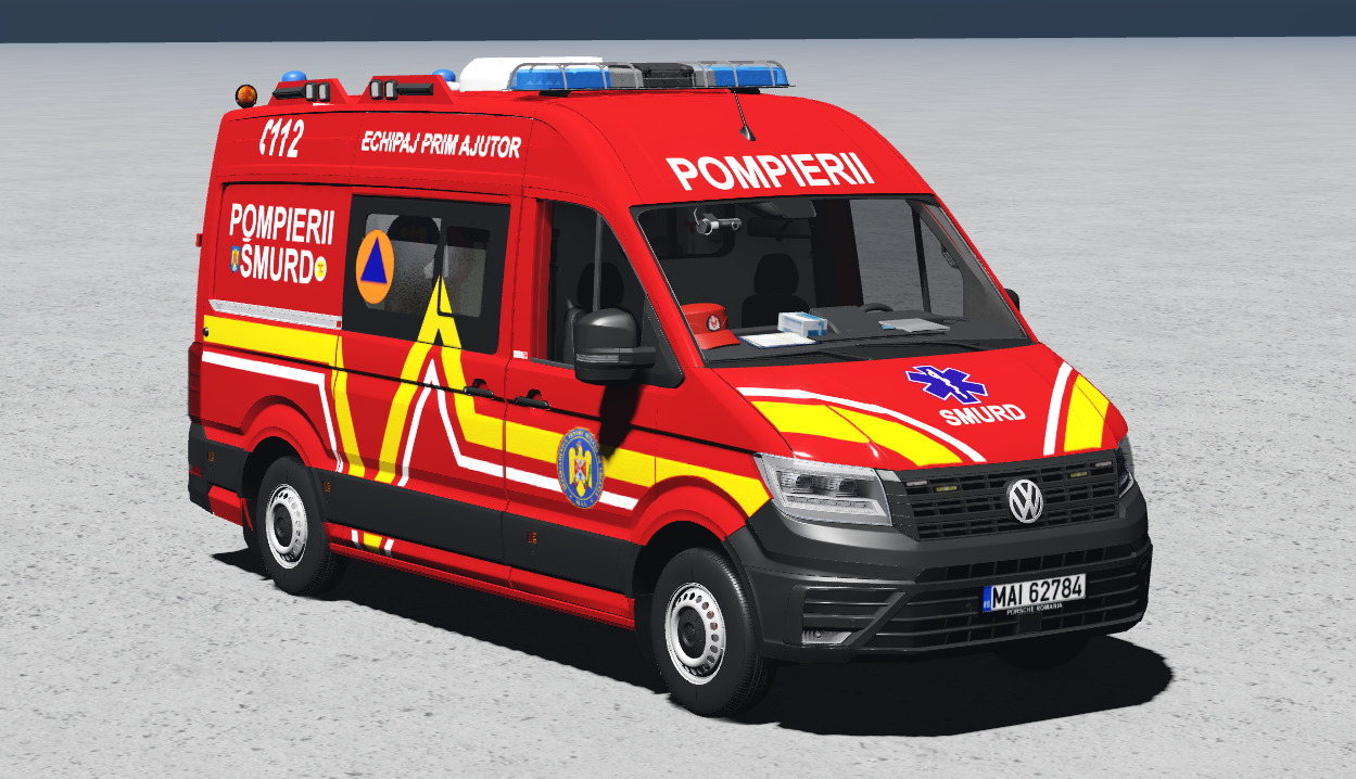 Volkswagen Crafter SMURD - Payhip