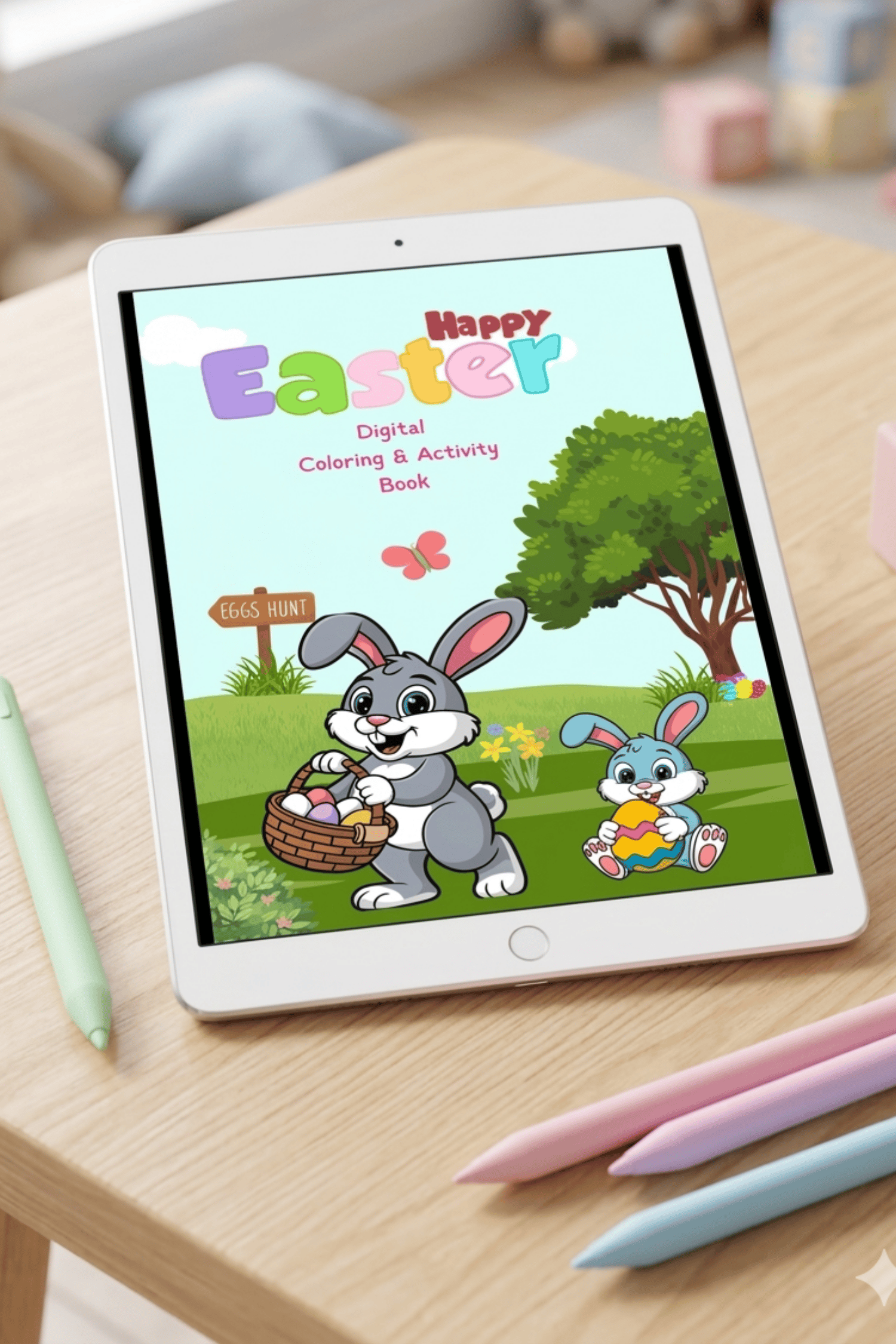 Digital Easter Coloring & Activity Book - Payhip