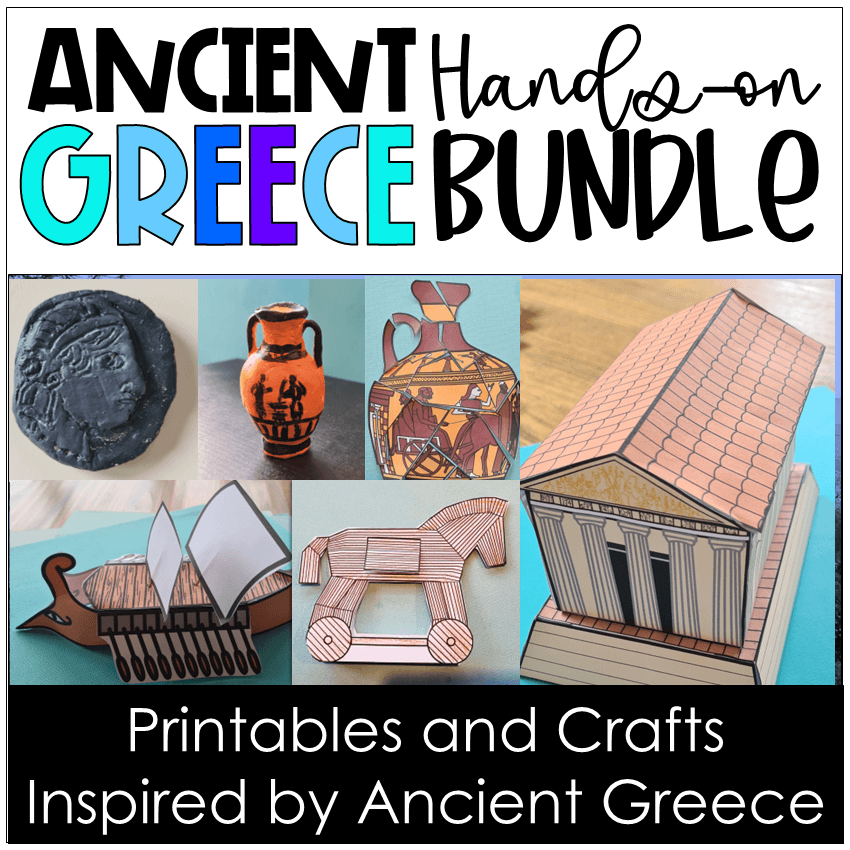 Hands-on Ancient Greece Activities Art, Crafts, Model Parthenon, 3rd ...