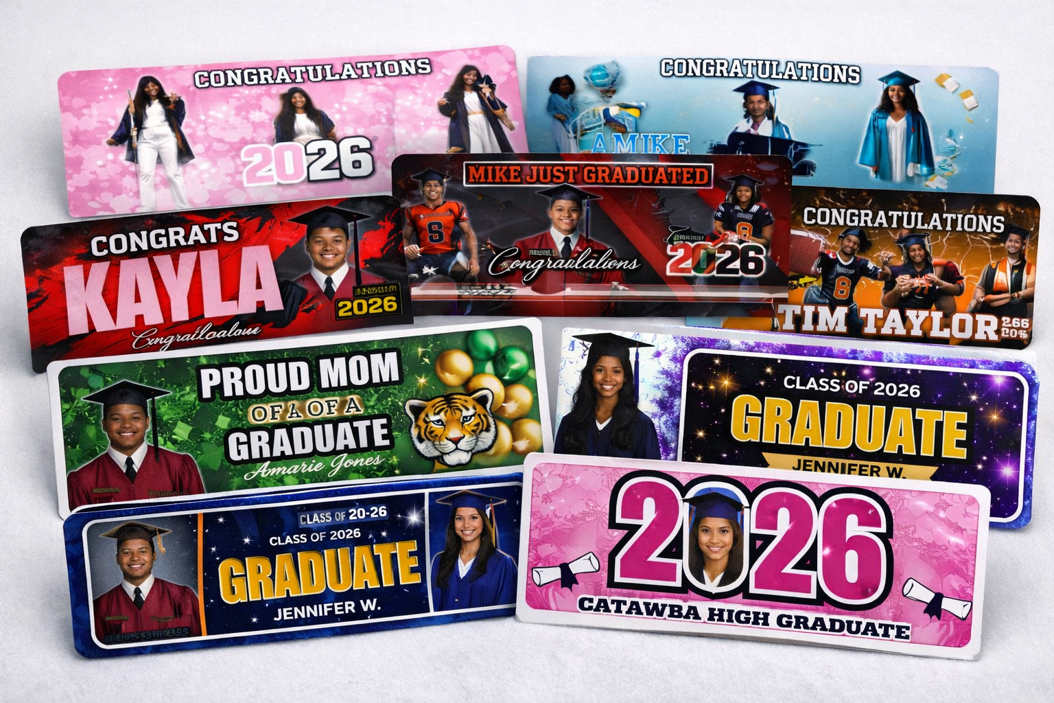 🎓 GRADUATION BANNER TEMPLATE BUNDLE (14 DESIGNS) 🎓 - Payhip