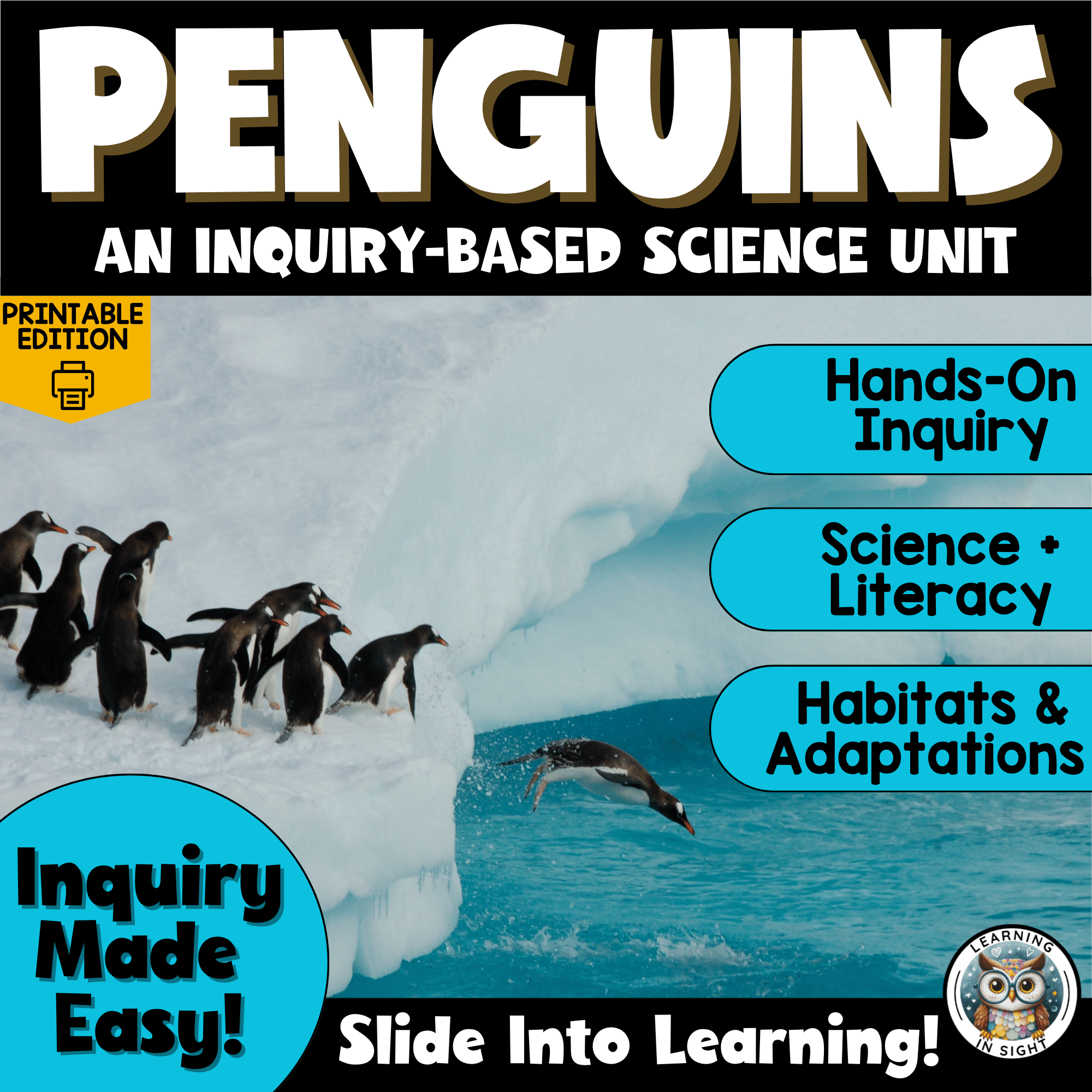 Waddle into Learning! Penguins Inquiry Unit for Curious Young Minds ...