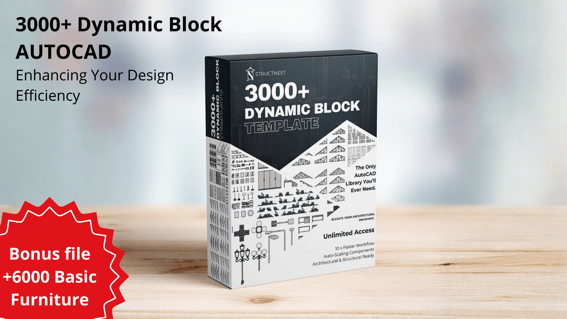 3000 AutoCAD Dynamic Block Template, Enhancing Your Design Efficiency ...