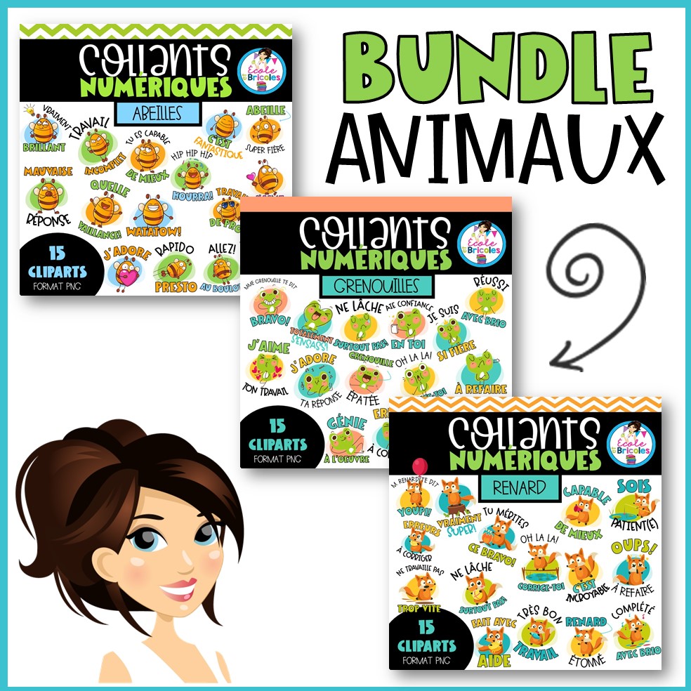Bundle collants numériques-Animaux - Payhip