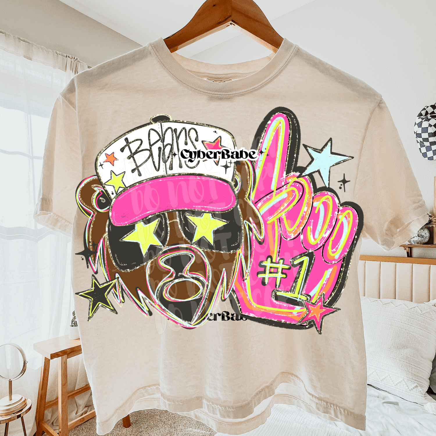 Neon Brown Bears Digital Download Png - Payhip