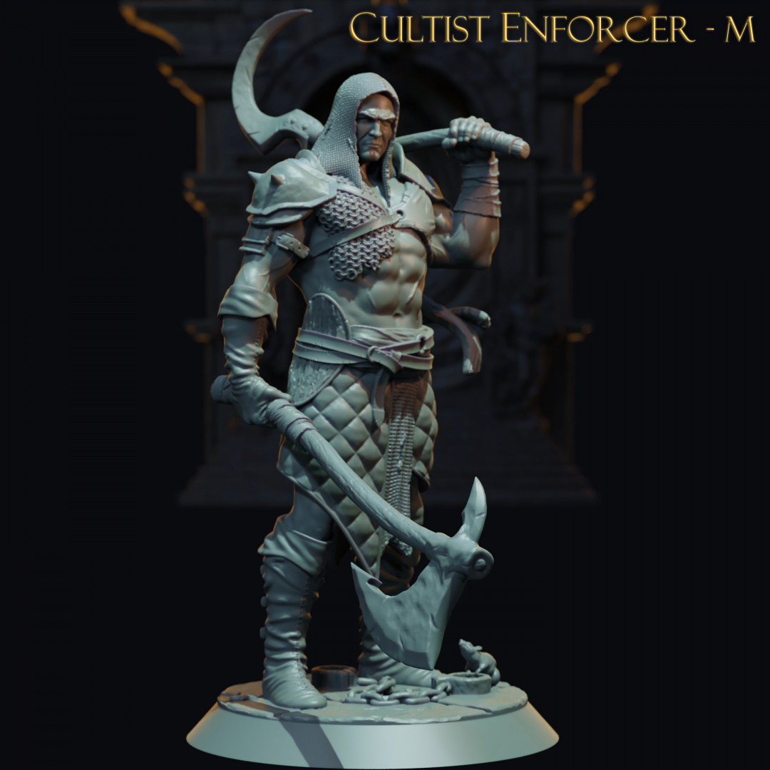 Infernal Legion: The Bale Cult – 10 Miniature Bundle | Demon Warlock ...